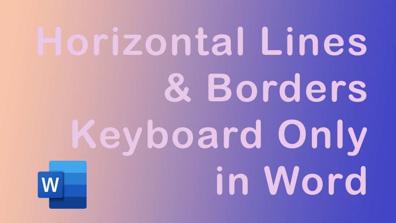 QUICK TIP How To Make Horizontal Lines And Borders Using Keyboard Only quick-tip-how-to-make-horizontal-lines-and-borders-using-keyboard-only
