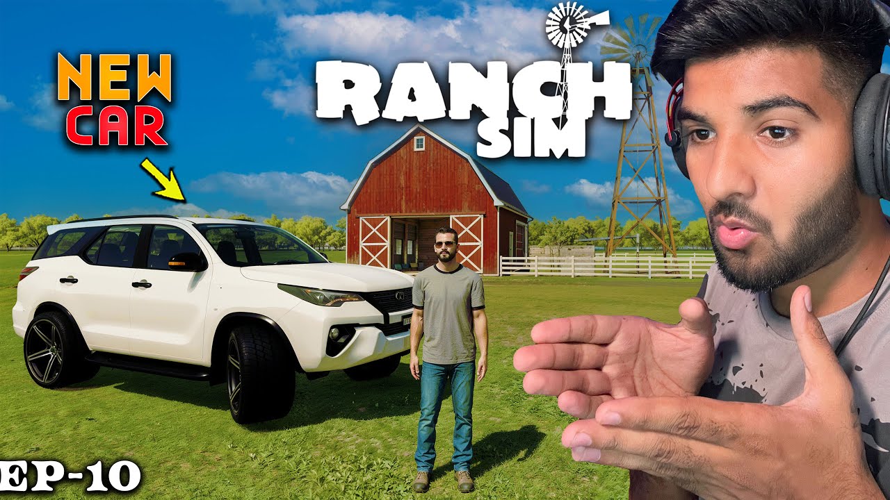 New Car & Meat Processing 🤠 | EP:10 Ranch Simulator | Happy Goldsmith ...