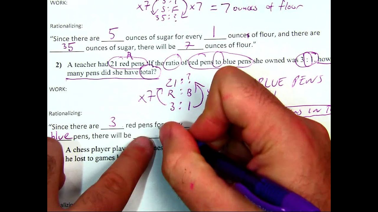 Rationalizing Ratios - YouTube