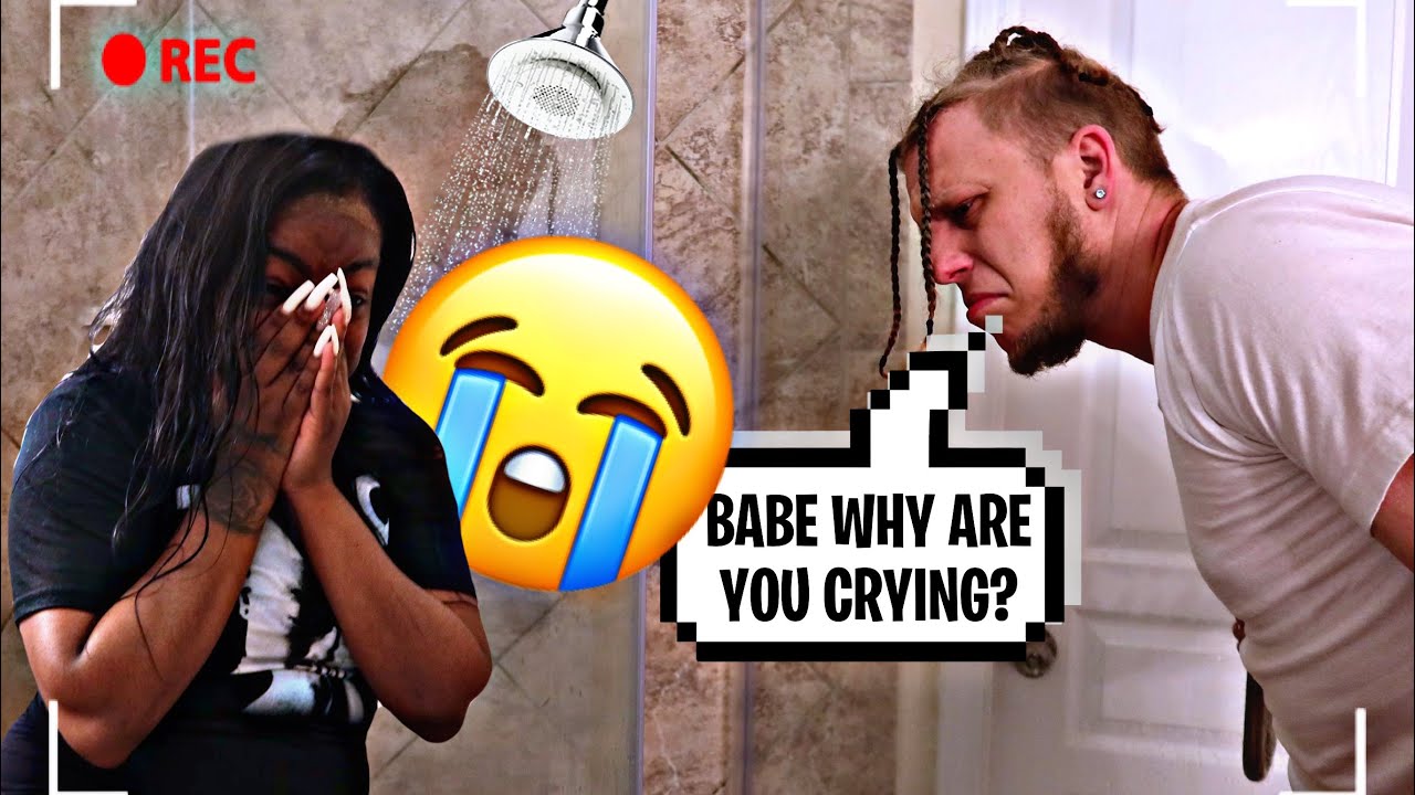 CRYING IN THE SHOWER FULLY CLOTHED PRANK ON MY BOYFRIEND!! *CUTEST ...