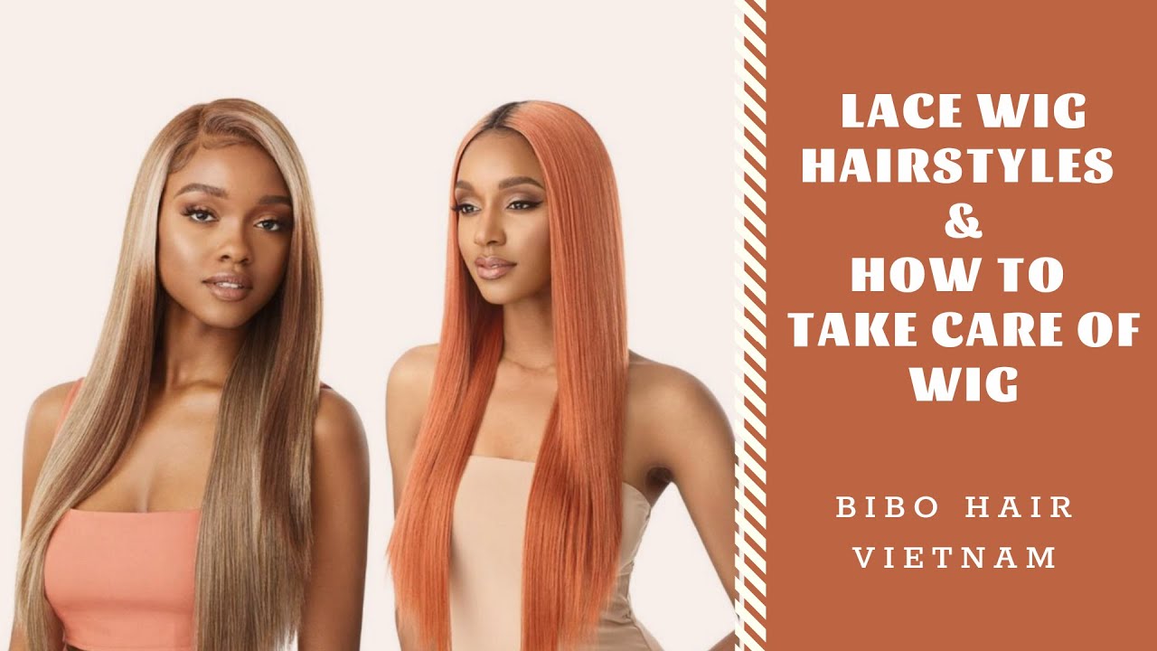 [BIBO HAIR] - LACE WIG HAIRSTYLES & HOW TO TAKE CARE OF WIG - YouTube