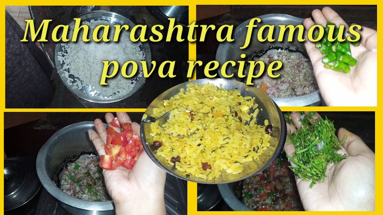Maharashtra famous pova recipe 🤤 subha ka breakfast - YouTube