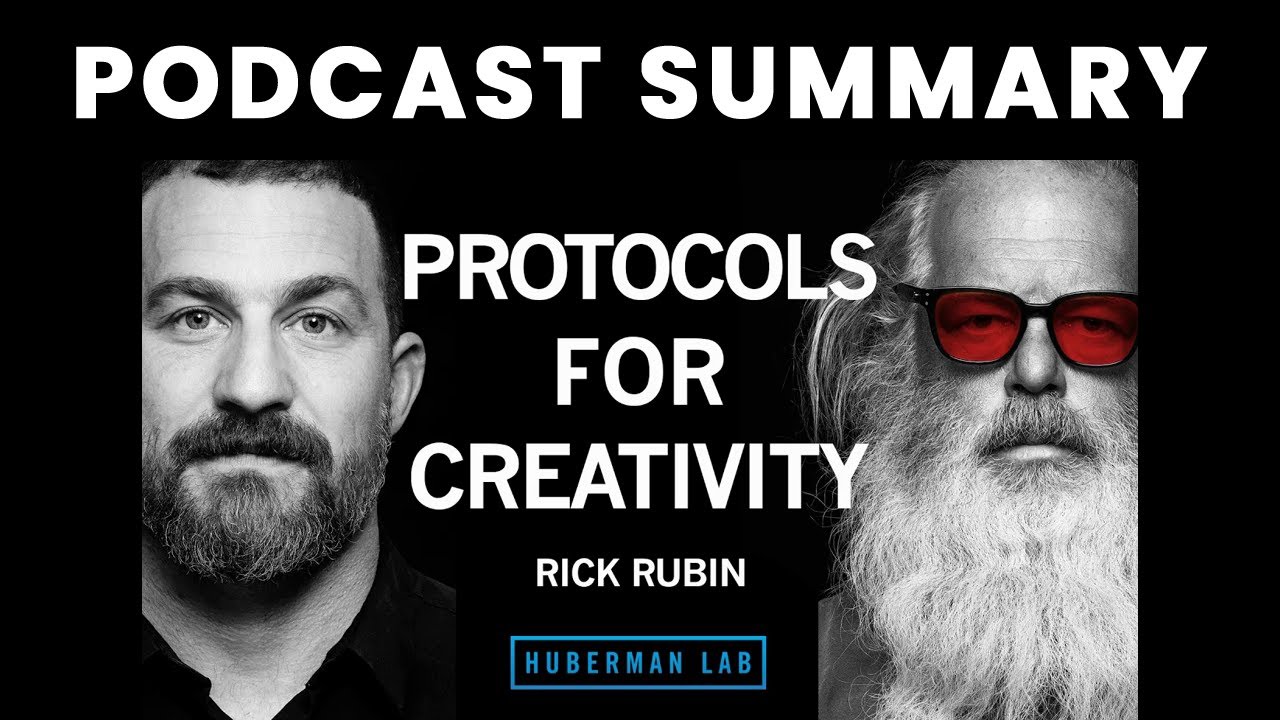 The Art of the Creative Process | Rick Rubin | Huberman Lab - YouTube
