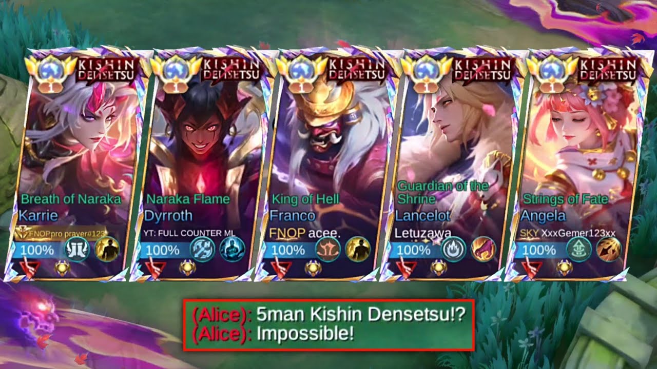5MAN KISHIN DENSETSU IN RANK GAME!!🔥 (Badass Team Ever!!😈) KARRIE NEW ...