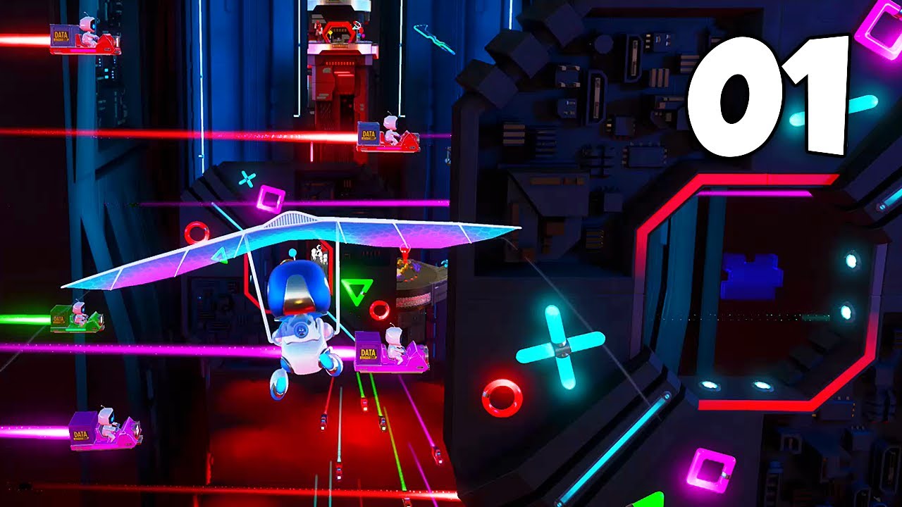 Astro's Playroom PS5 Gameplay Walkthrough - Part 1 - SSD Speedway - YouTube
