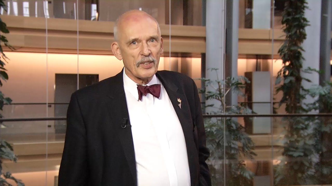 Janusz Korwin-Mikke about gun laws and firearms policy 12.02.2015 - YouTube