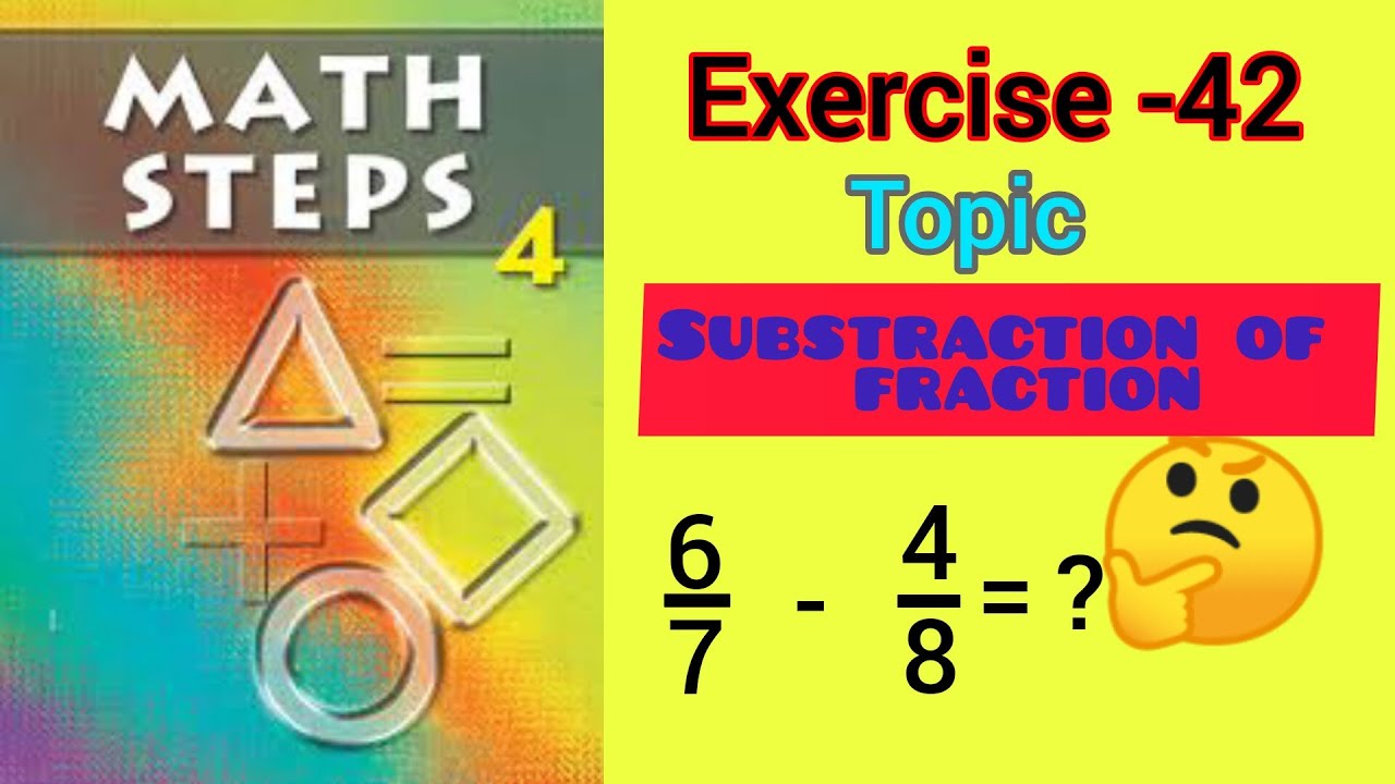 ||Math steps 4 exercise 42 solution|| Exercise 42 math steps 4|| - YouTube