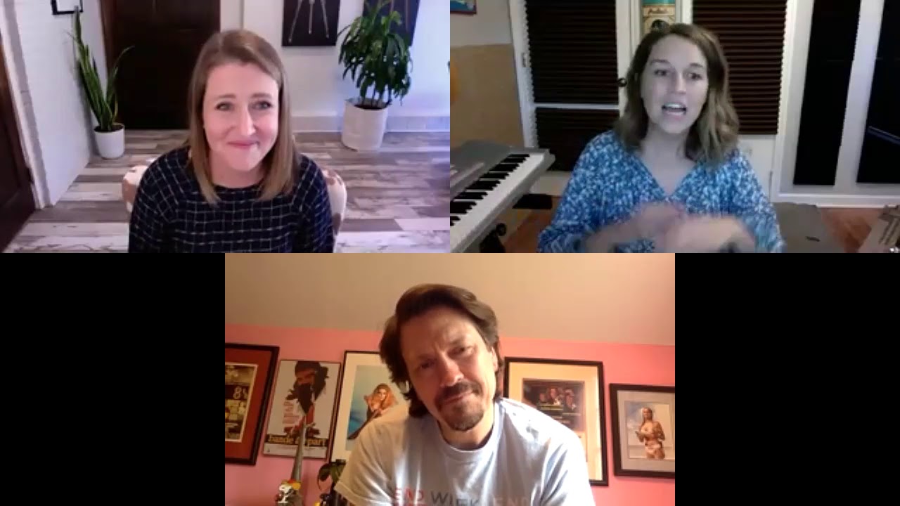 Hannah Black, Megan Petersen, directors of DROUGHT with John Wildman ...