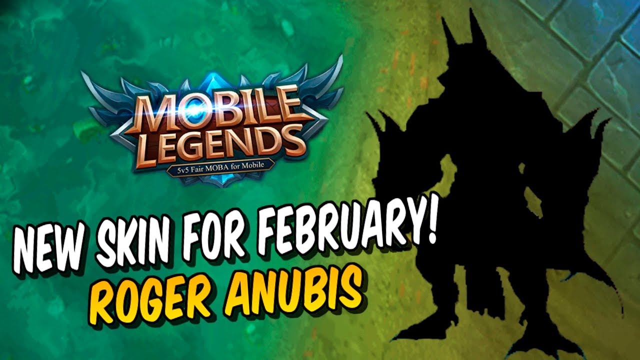 Nueva Skin de Roger ANUBIS! Próxima VIP de Febrero! Mobile Legends ...