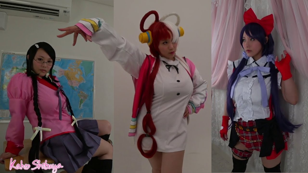 Kaho Shibuya 2022-08-30 Cosplay Shoot - Uta, Tsubasa Hanekawa & Nozomi ...