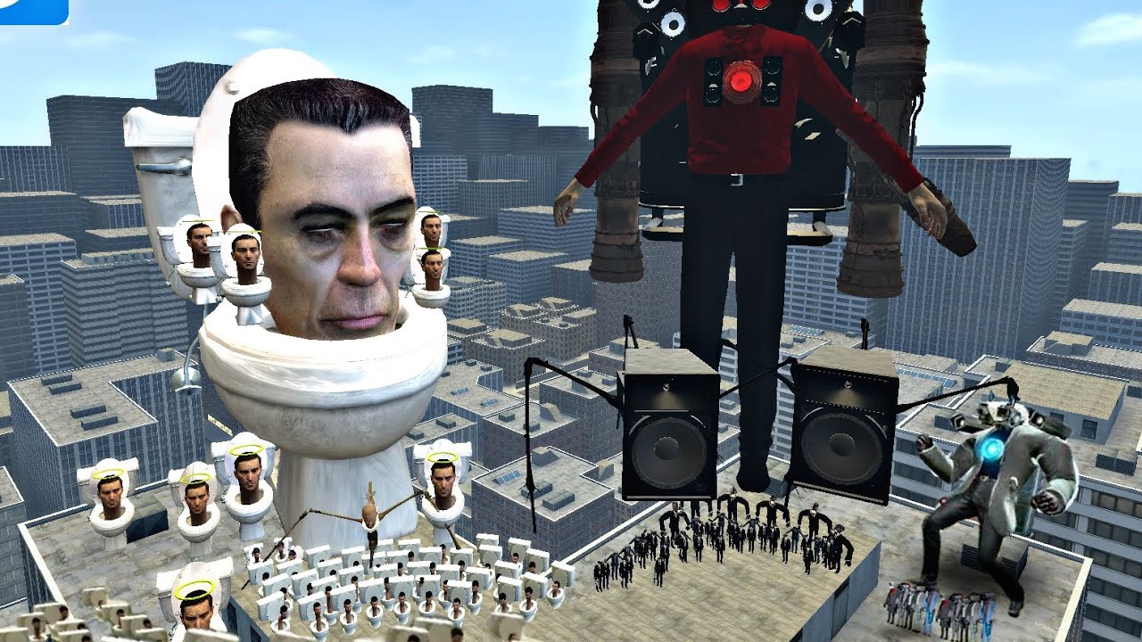 NEW BIG SKIBIDI TOILET ARMY VS LITTLE CAMERA MAN ARMY - YouTube