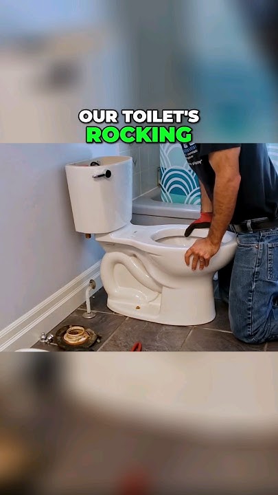 How to Fix a Wobbly Toilet Using Rubber Shims - Step-by-Step Guide! 🛠️🚽 - YouTube
