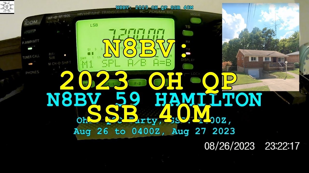 N8BV: 2023 OH QP SSB 40M - YouTube