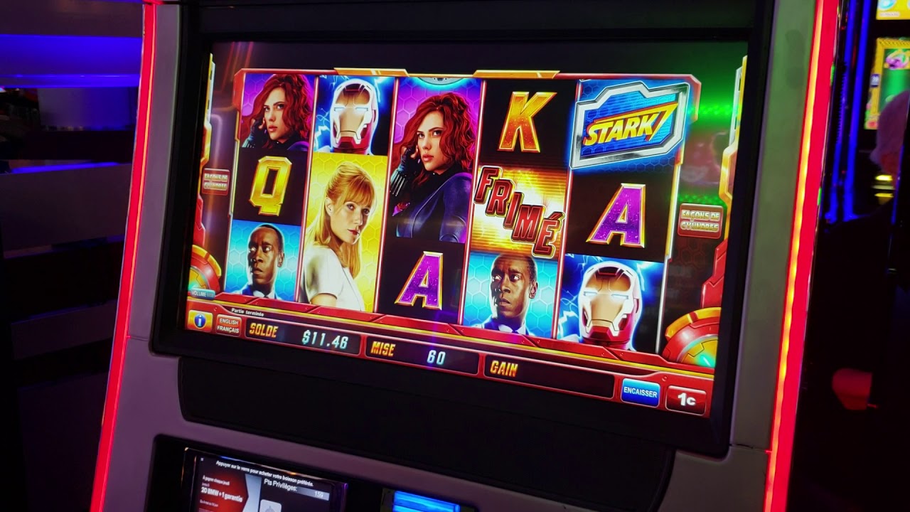 IRON MAN new slot machine au casino de montreal #21 - YouTube