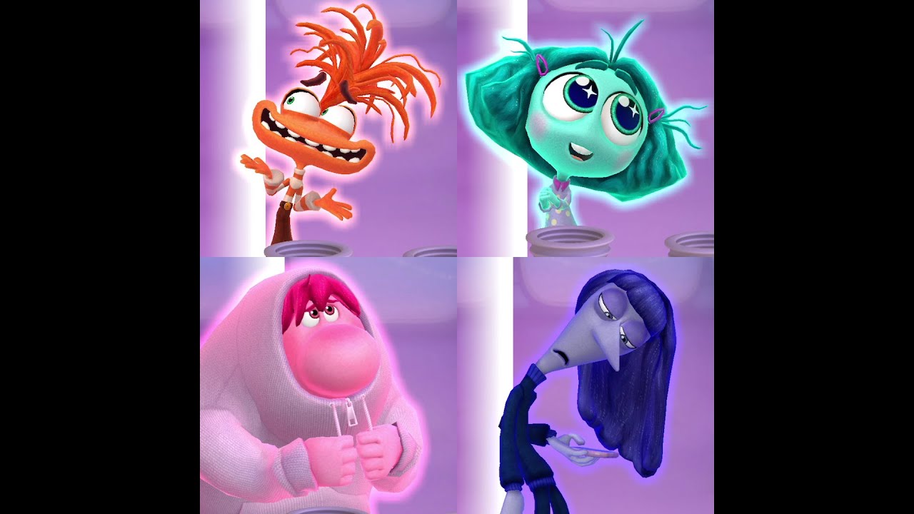 Inside Out Thought Bubbles with Super Mario music - New Emotions - YouTube