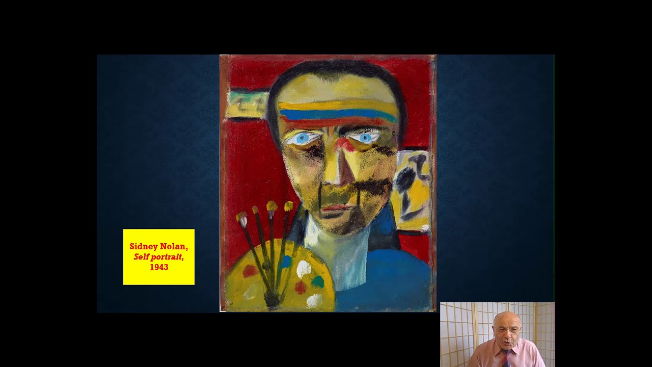 SIDNEY NOLAN'S SELF PORTRAIT ON HOW TO LIVE YOUR LIFE WITH A PURPOSE ...