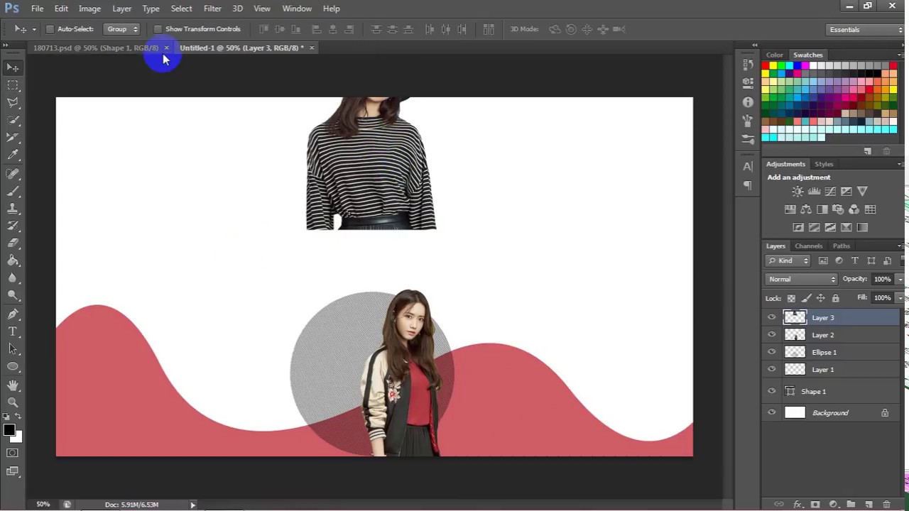[180714] Edit wallpaper with pts cs6 tutorial - YouTube