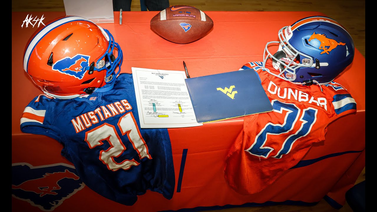 MR. 3000 TRAEVON DUNBAR SIGNING DAY RECAP... GO mountaineers!!! MUST ...