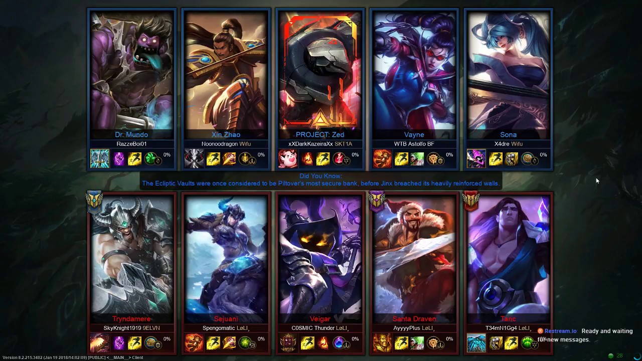 League of legends draft pick - YouTube