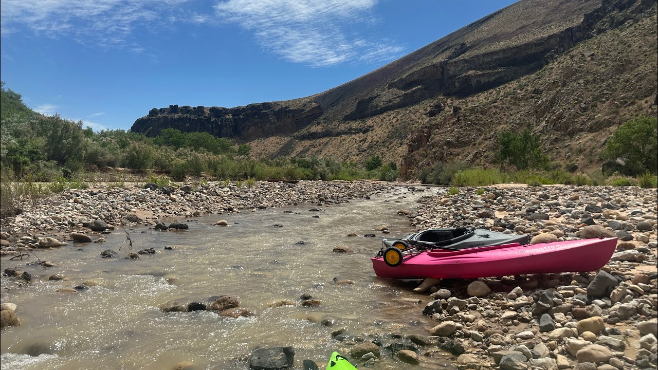 Virgin River Kayaking in Utah - YouTube
