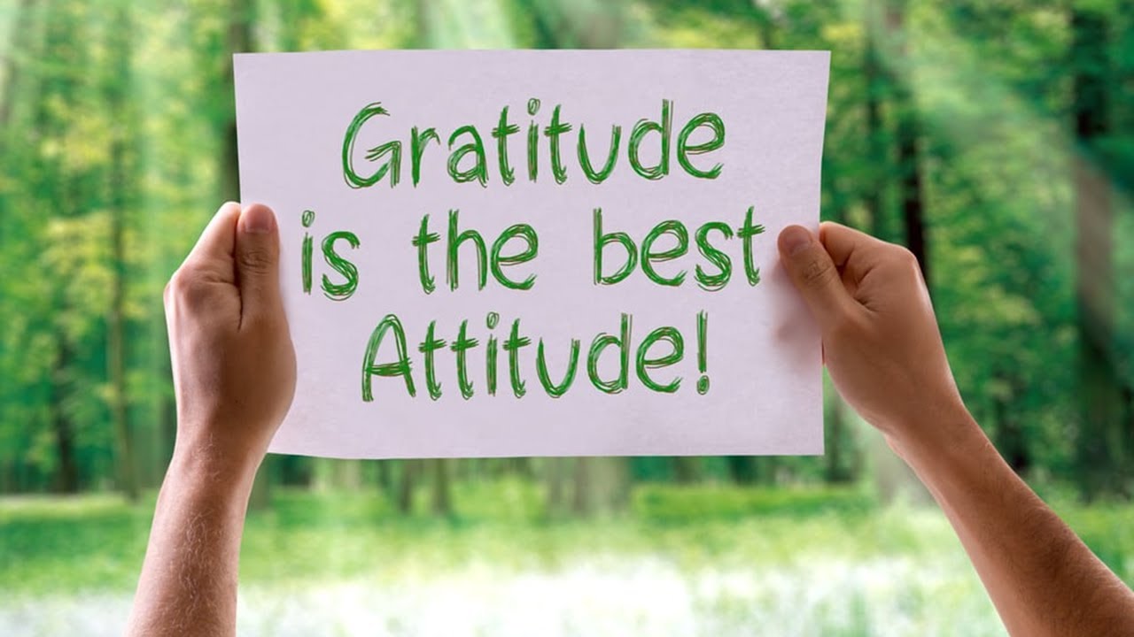"Gratitude is the best Attitude!", Nov. 24, 2024 - YouTube
