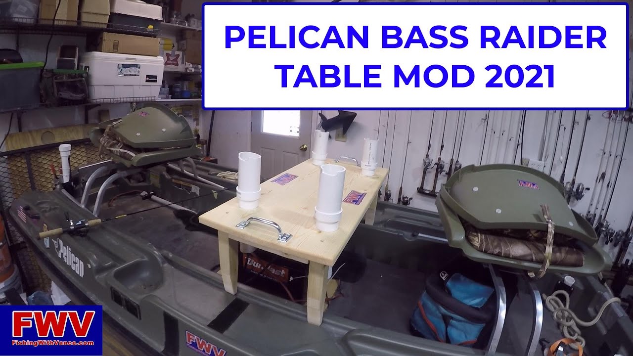 PELICAN BASS RAIDER MODIFICATIONS 2021 - Fishing With Vance - YouTube