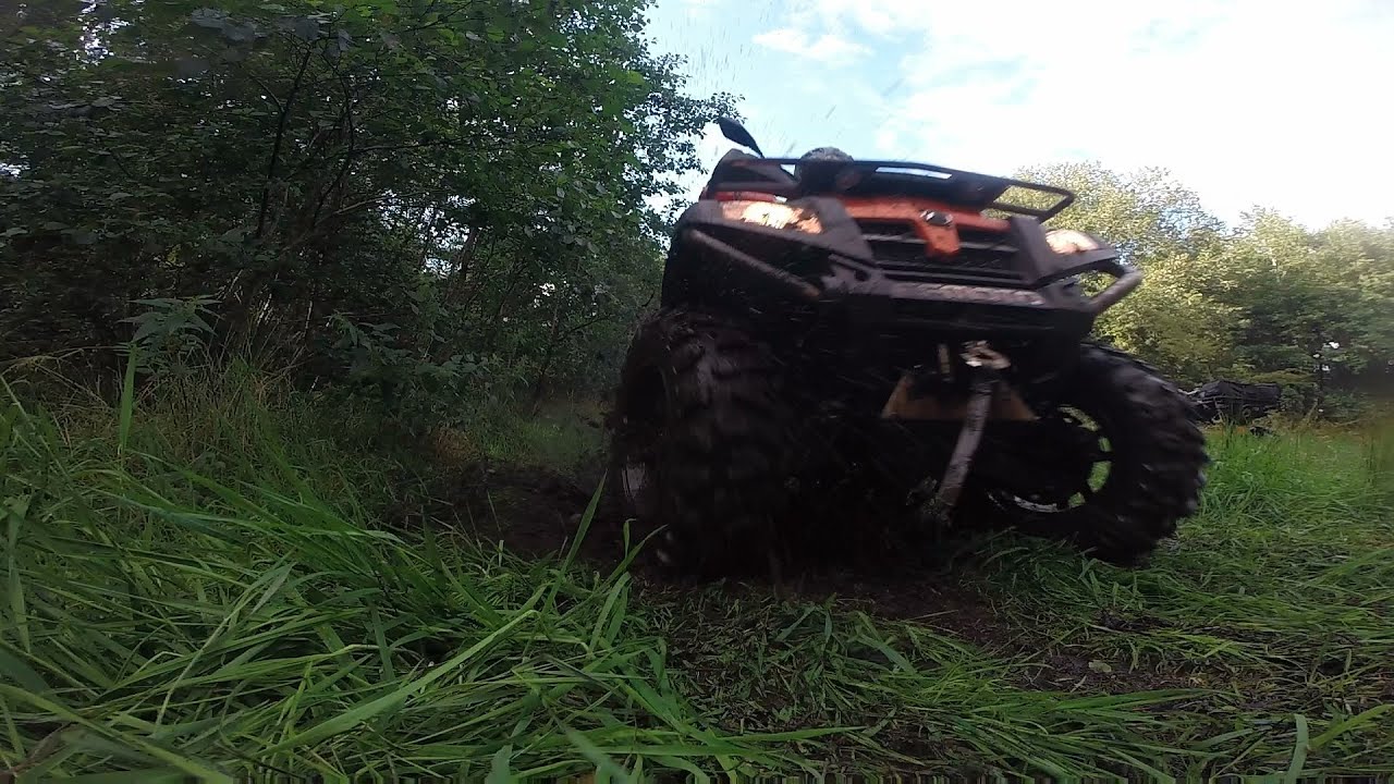 Not that bad - ATV ride CFmoto 800 - YouTube