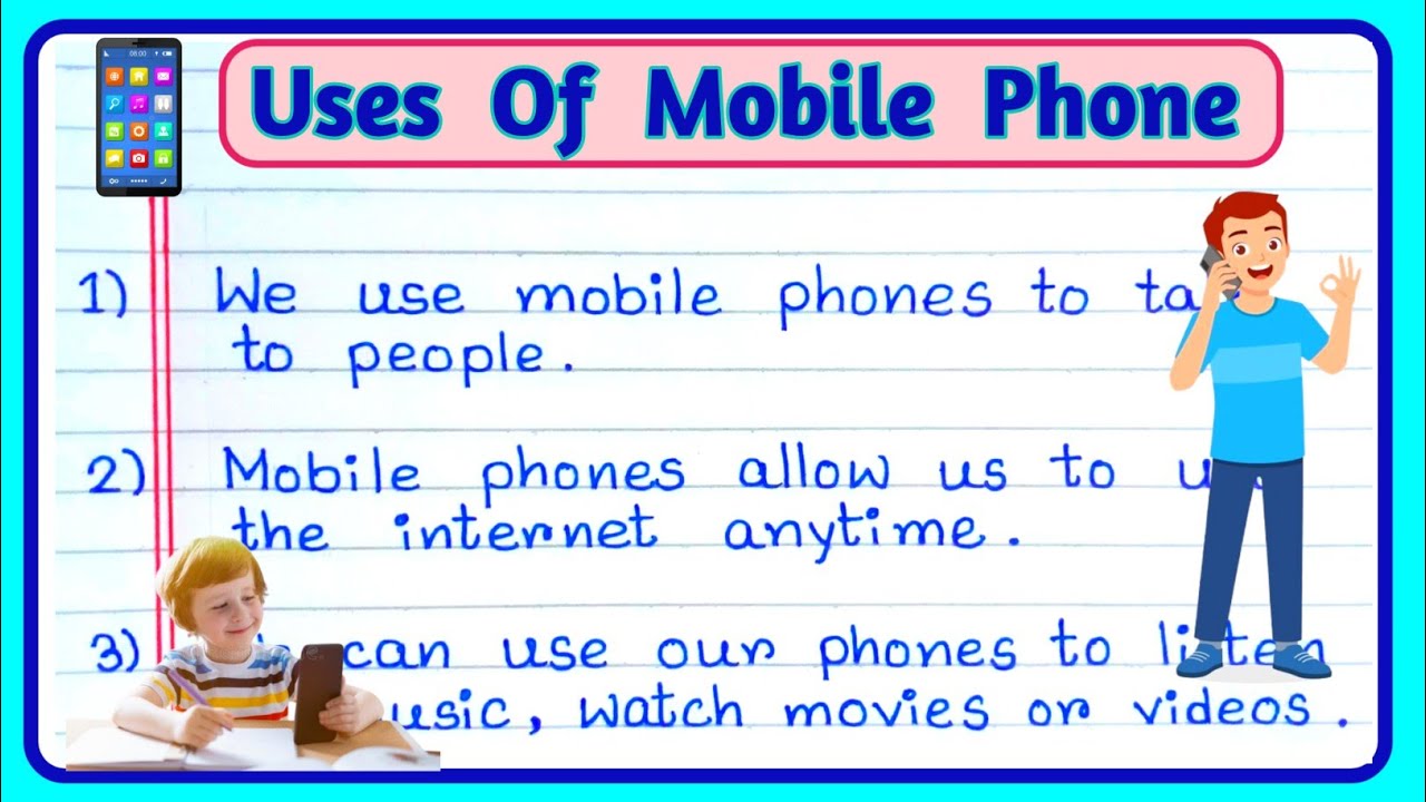 Uses Of Mobile Phone/Uses Of Mobile Phone Essay/Mobile Phone Paragraph ...