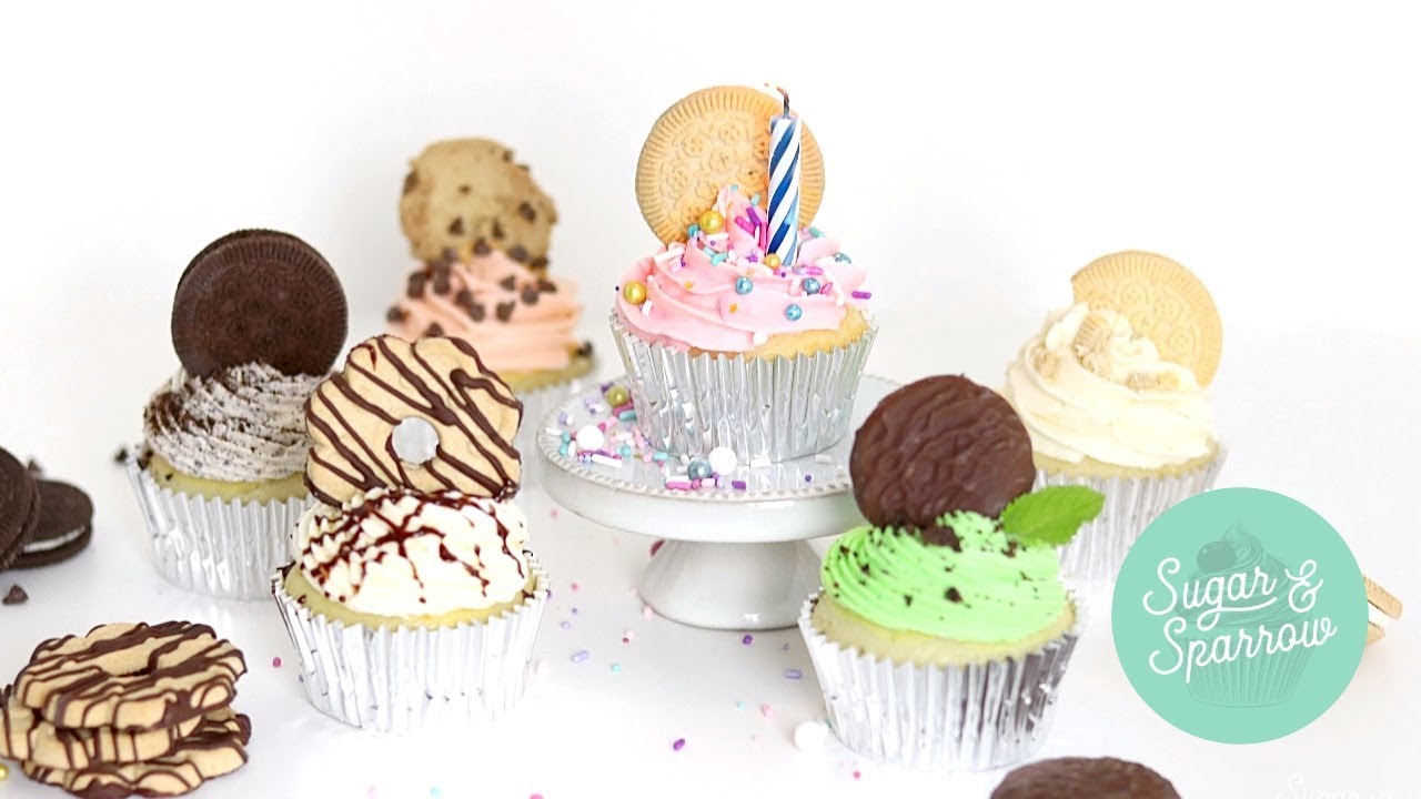 Goodie Girl Cookie Cupcakes (Best Gluten Free Cookies Ever!) - YouTube