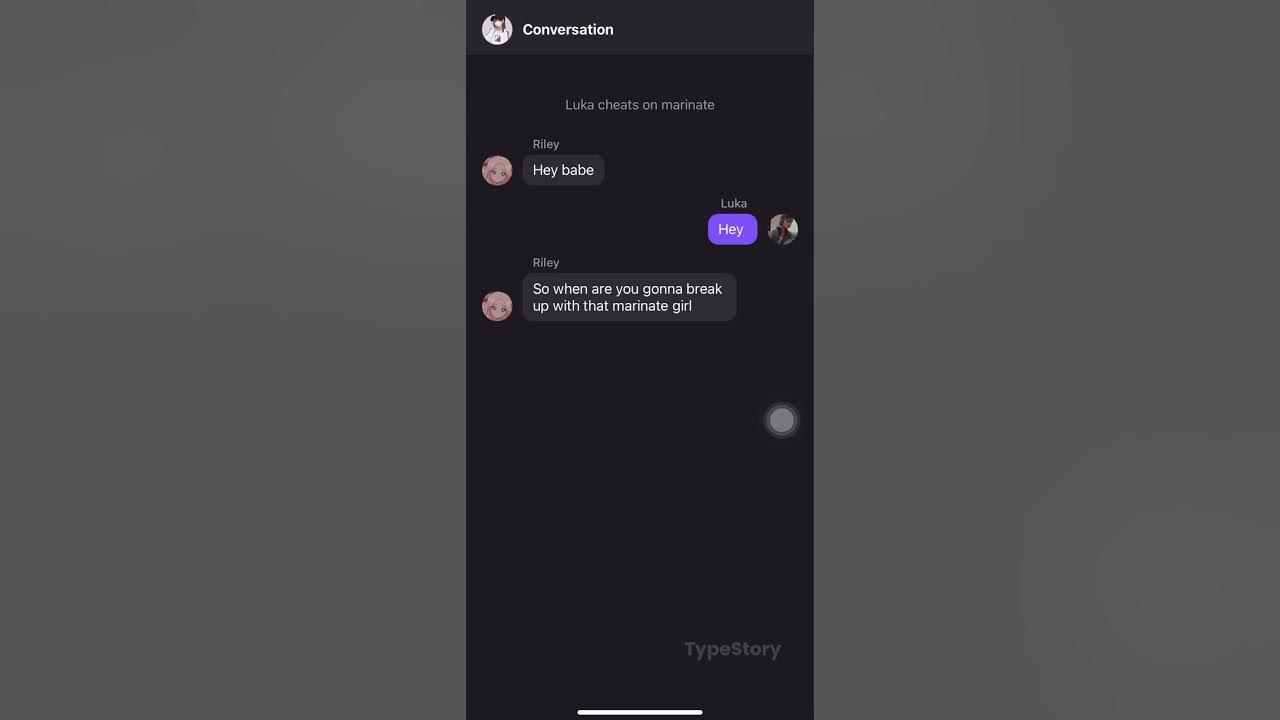 Luka cheats!! /part 1/mlb/first texting vid/....random_texting_stories ...