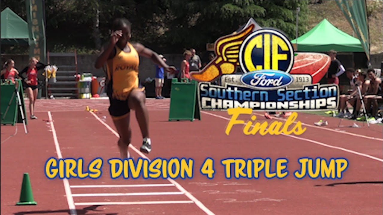 2023 TF - CIF-ss Finals (D4) - Triple Jump (Girls) - YouTube