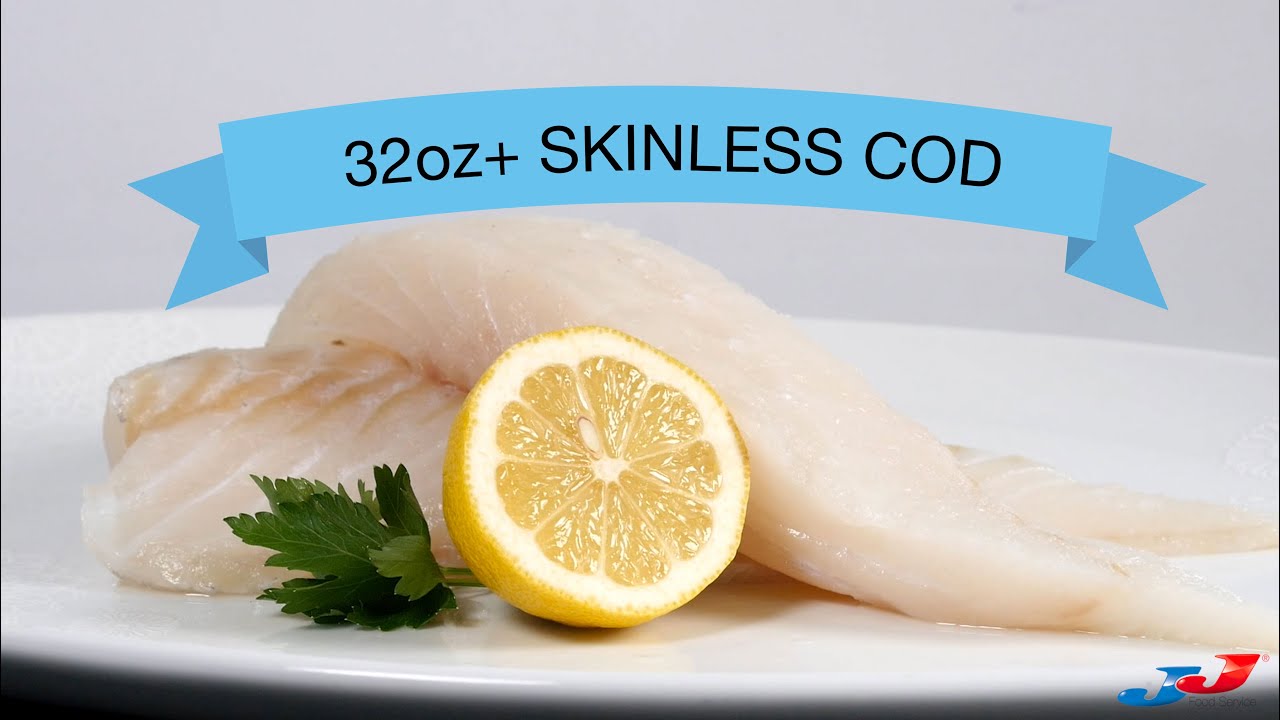 32oz+ Skinless Cod - How To Cut - YouTube