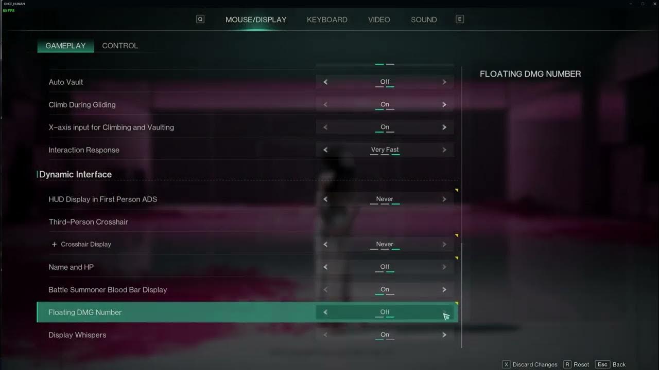 How To Enable & Disable Floating Damage Numbers In Once Human - YouTube