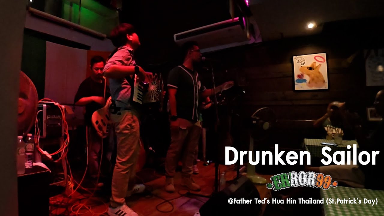 Drunken Sailor - ERROR99 @Father Ted's (St Patrick's Day 2026) - YouTube