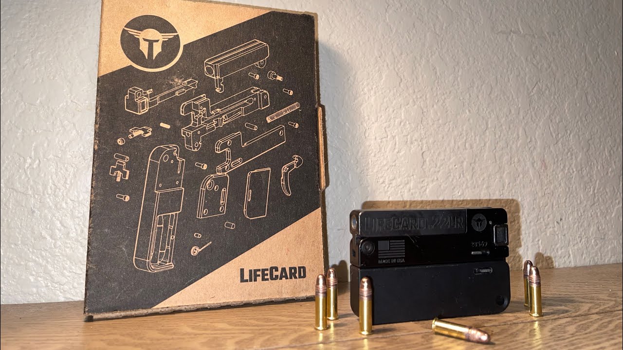 LIFE CARD 22LR / CREDIT CARD GUN - YouTube