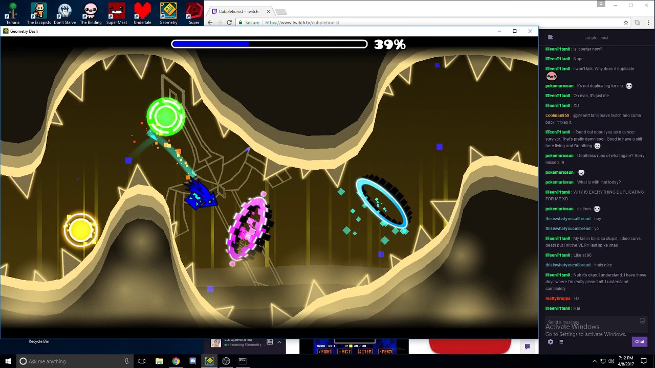 Gold Temple ~ All Coins ~ Geometry Dash - YouTube