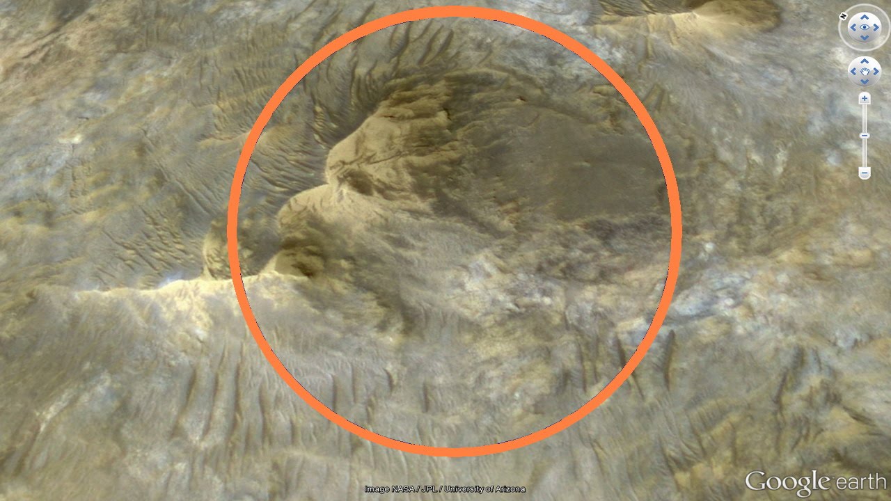 Ancient human face on mars - YouTube