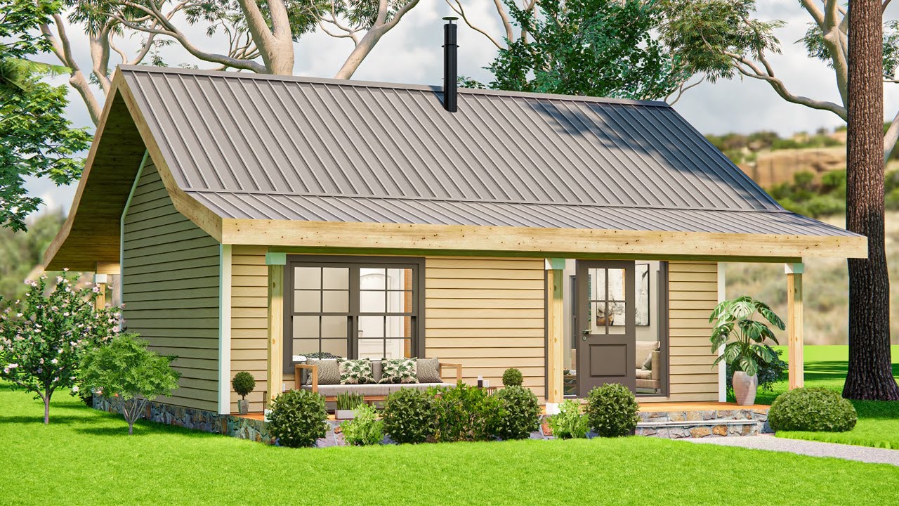 270 Square Foot Tiny House Design - Cozy & Energy Efficient Small House ...