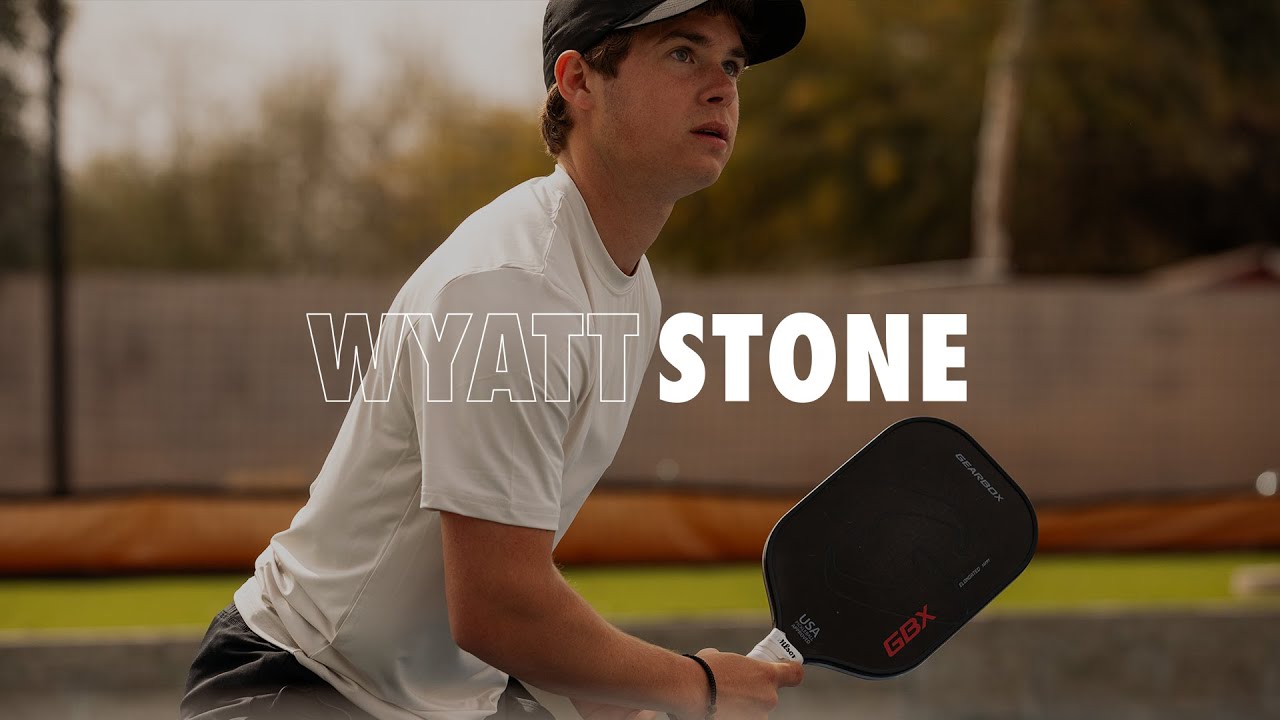 Gearbox Pickleball Pro | Wyatt Stone | Main Interview | GBX Honeycomb ...