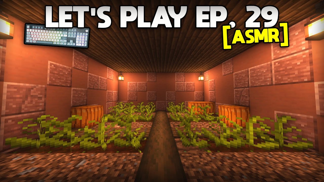 Minecraft ASMR Lets Play Episode 29 - YouTube