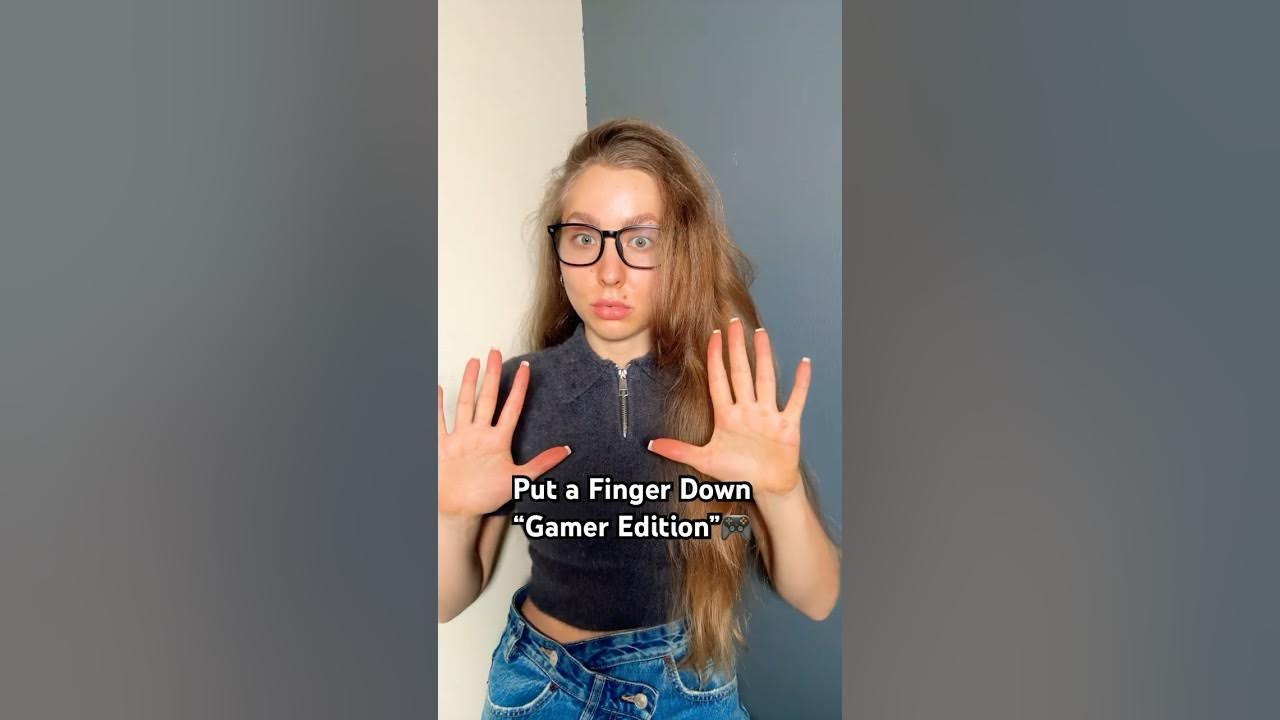 Put a finger Down Game Edition!🎮😂 #fypシ゚ #skit #funny #relatable #trend ...