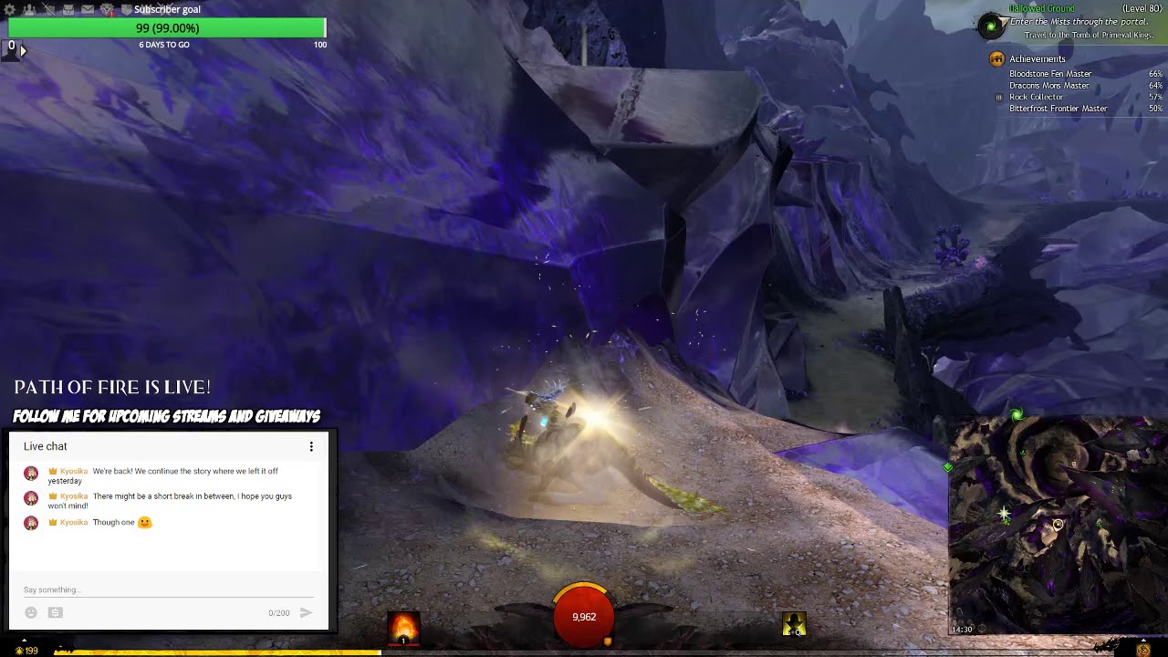 GUILD WARS 2: PATH OF FIRE | Glint's Lair Hero Point | STREAM HIGHLIGHT ...