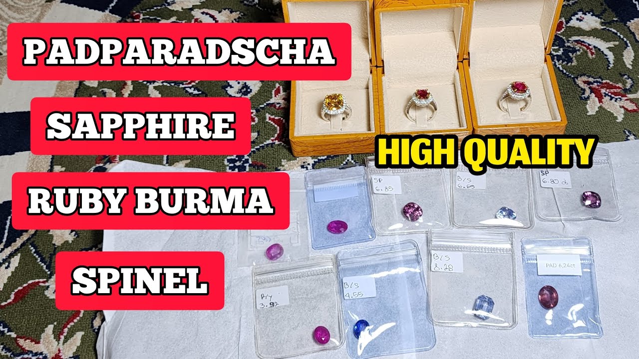 Harga terbaru Stok baru Blue sapphire srilanka Ruby Burma Spinel ...