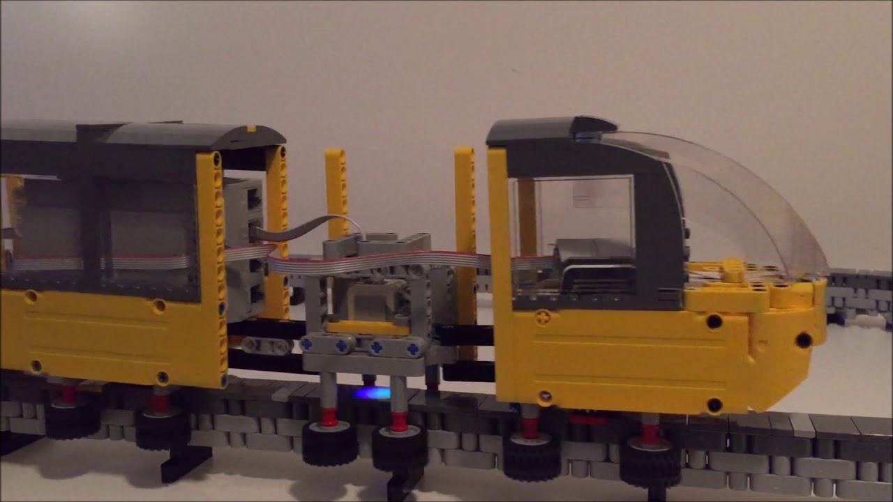 Lego Mindstorms EV3 Monorail - With Color Sensor for auto start/stop ...