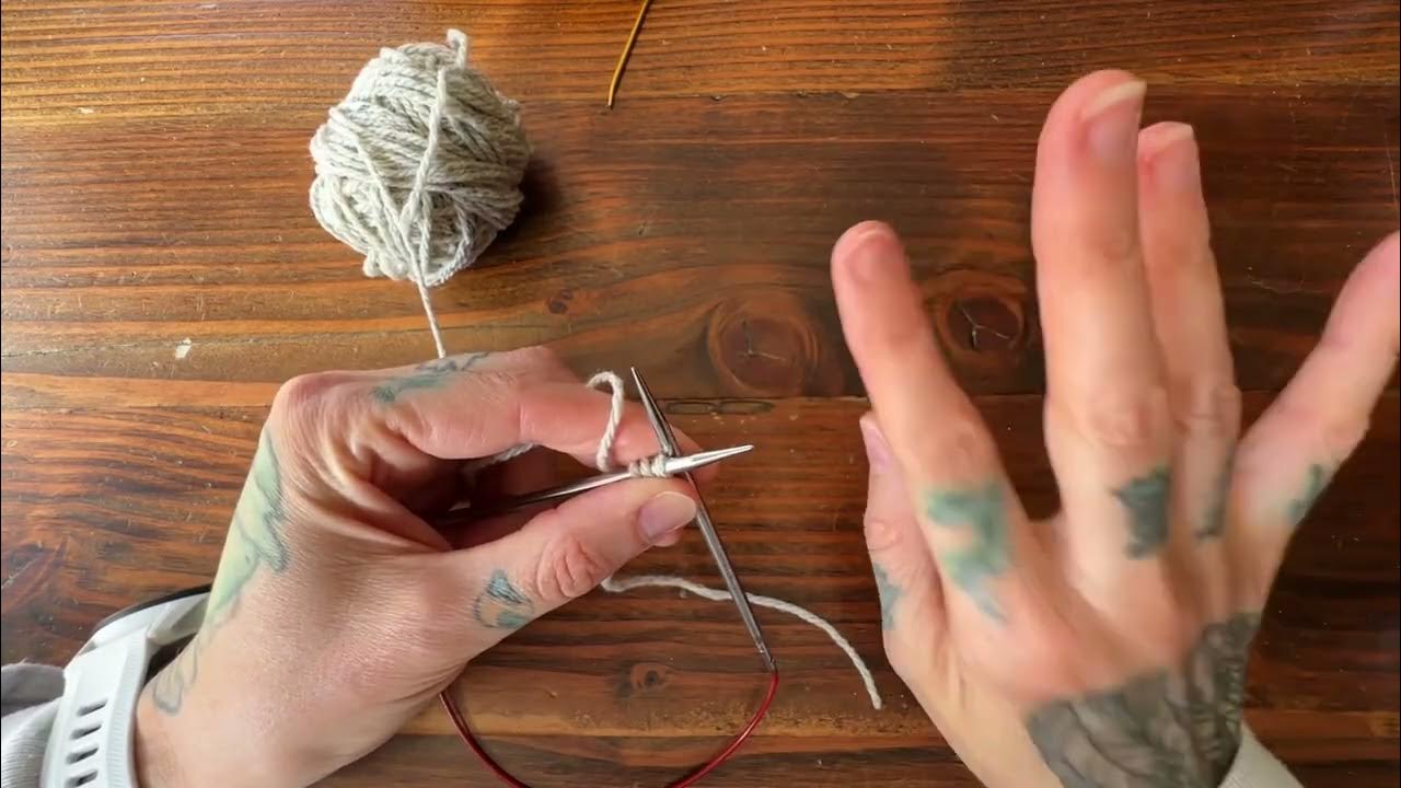 Knitting Tutorial: Making an I-cord - YouTube