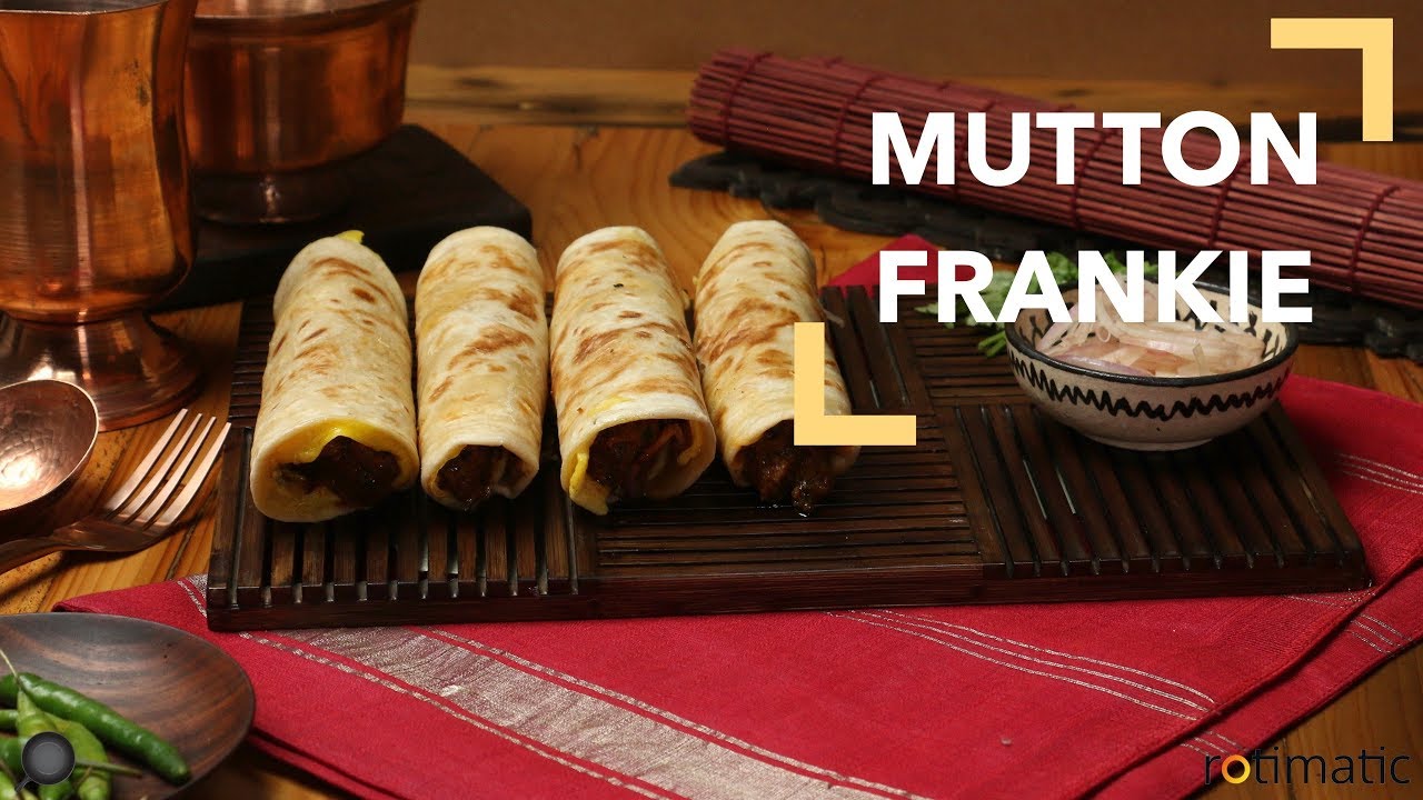 Mutton Frankie Recipe: The Best Street Food from Mumbai - Mutton Roll ...