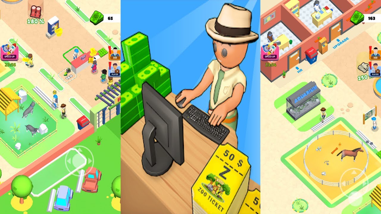 Idle Zoo Manager Simulator - Gameplay Mobile Game Walkthrough All ...