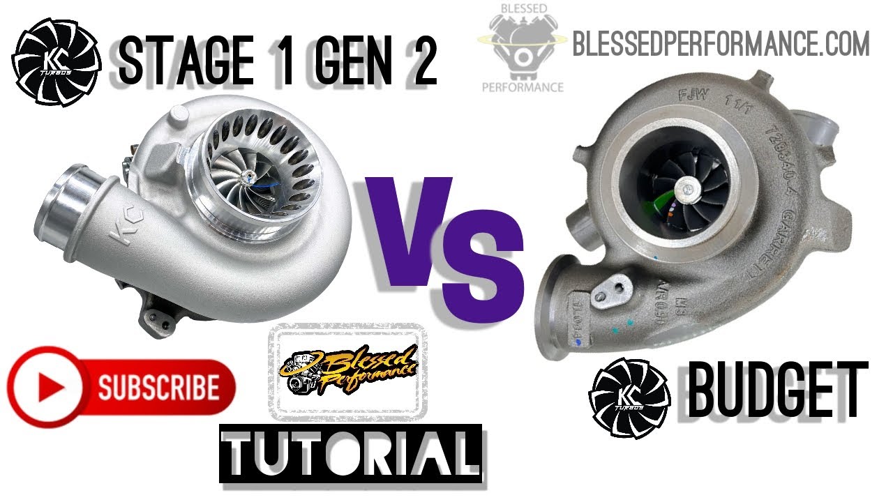 Blessed Performance KC Turbo Gen 1 Stage 2 V. Budgets Tutorial! - YouTube