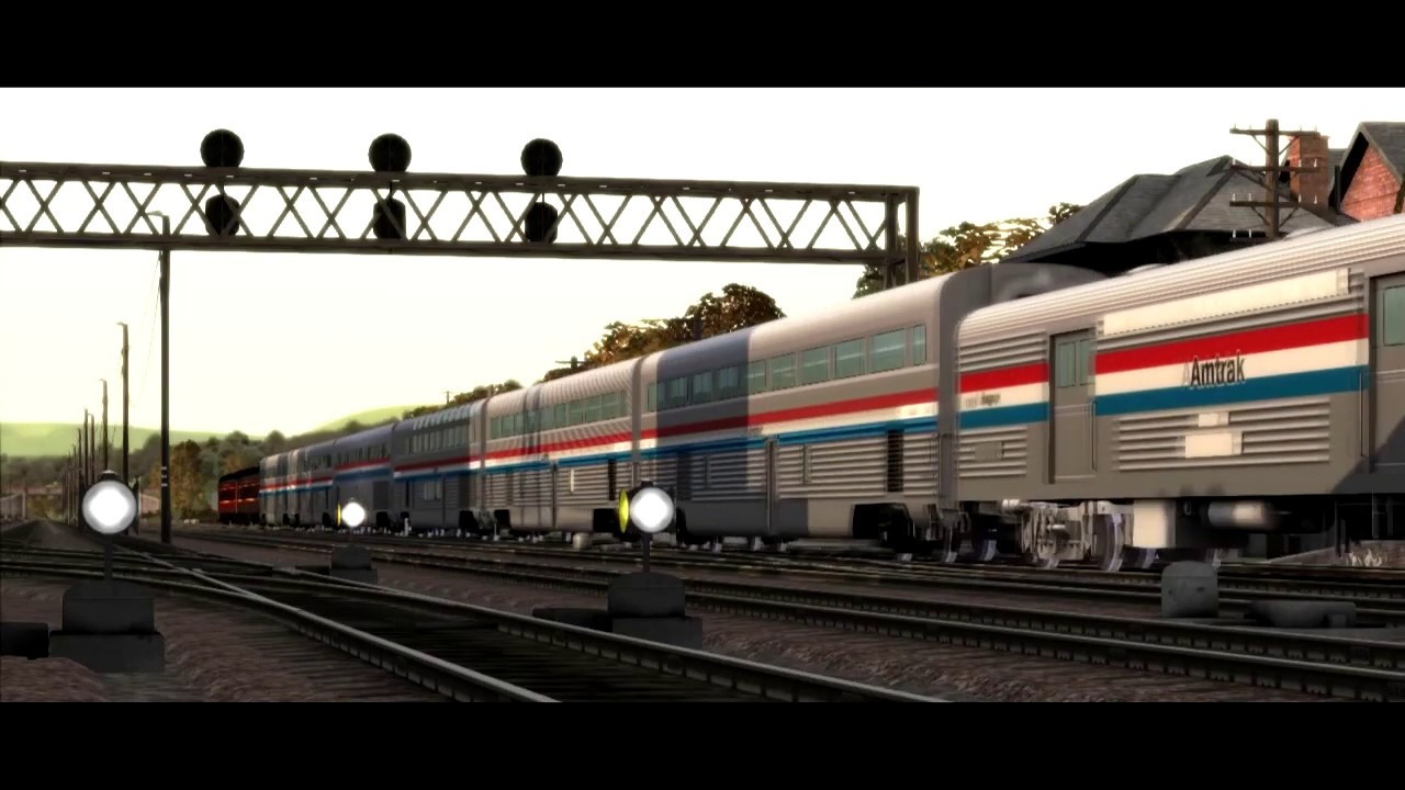 Amtrak Screaming Around the Horseshoe Curve! Train Simulator 2019 - YouTube