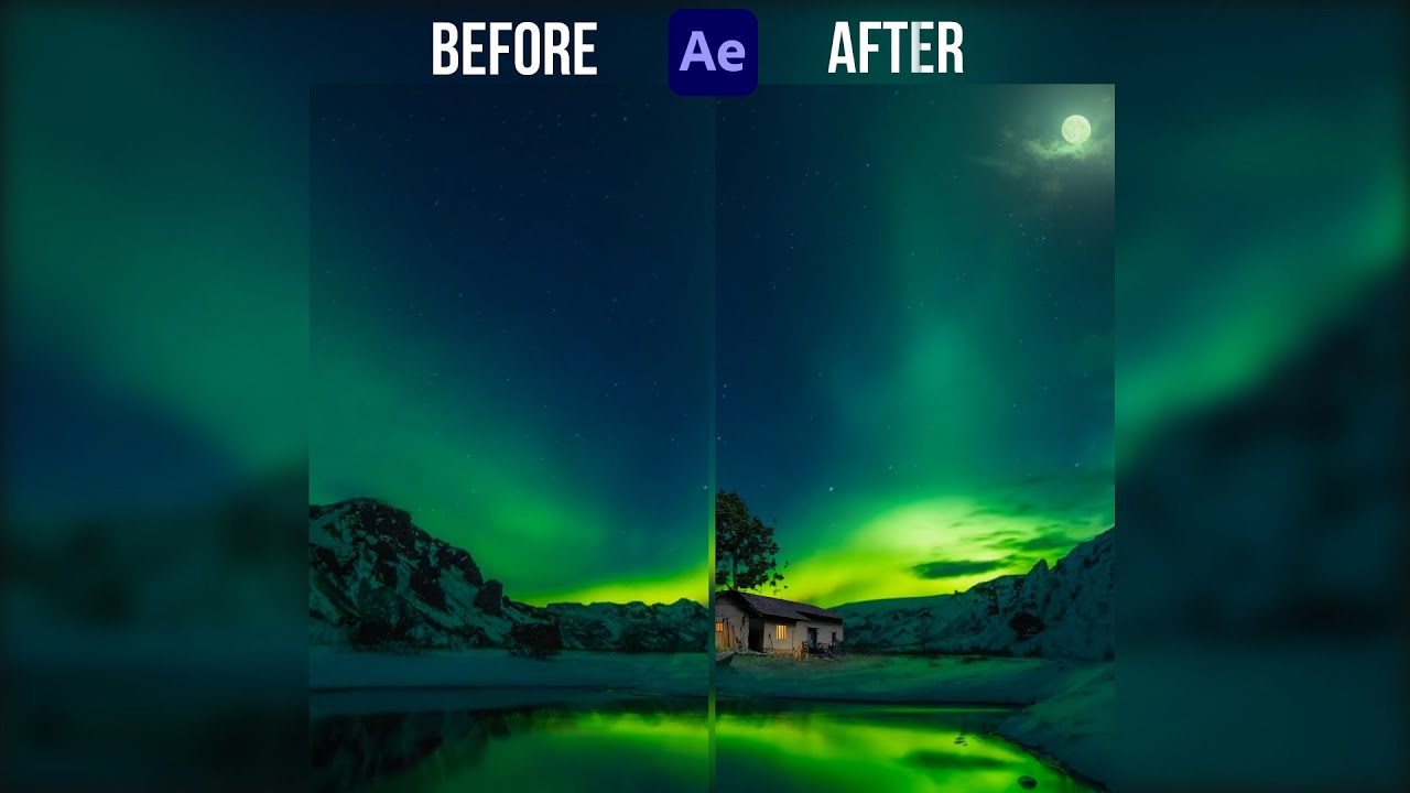 Dramatic Night Effects & Tutorial - Adobe After Effect | BID IT Lab | # ...